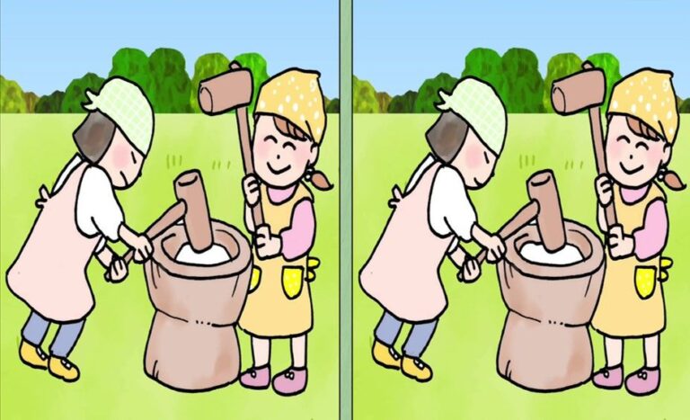 Spot the difference: Only genius can find 3 differences in less than 20 ...