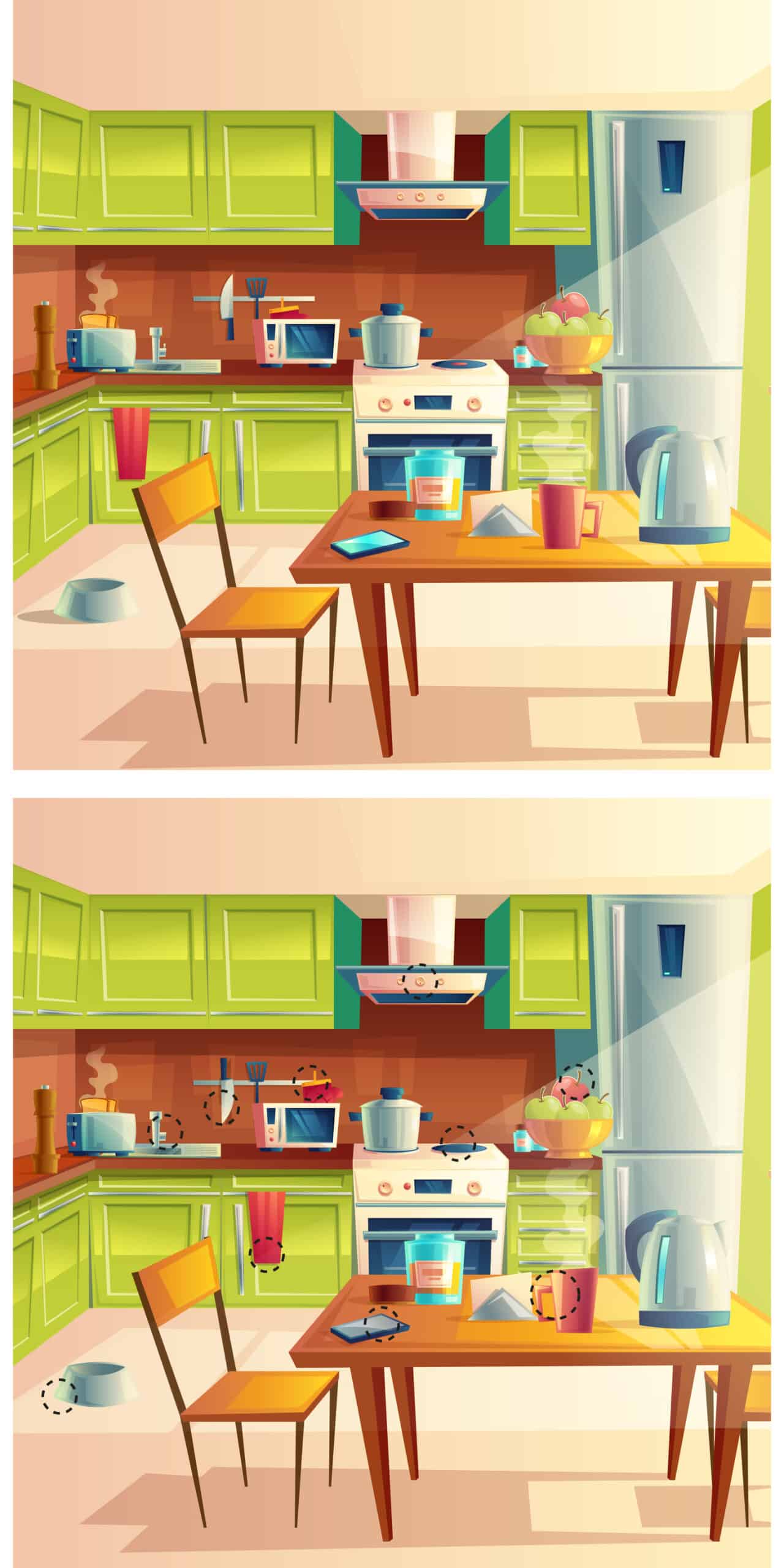 Spot the difference: Can you beat the clock and find all 10 differences ...