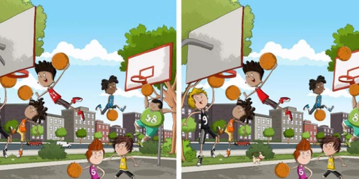 Visual challenge level for the most APTITUDES, find the 10 differences ...