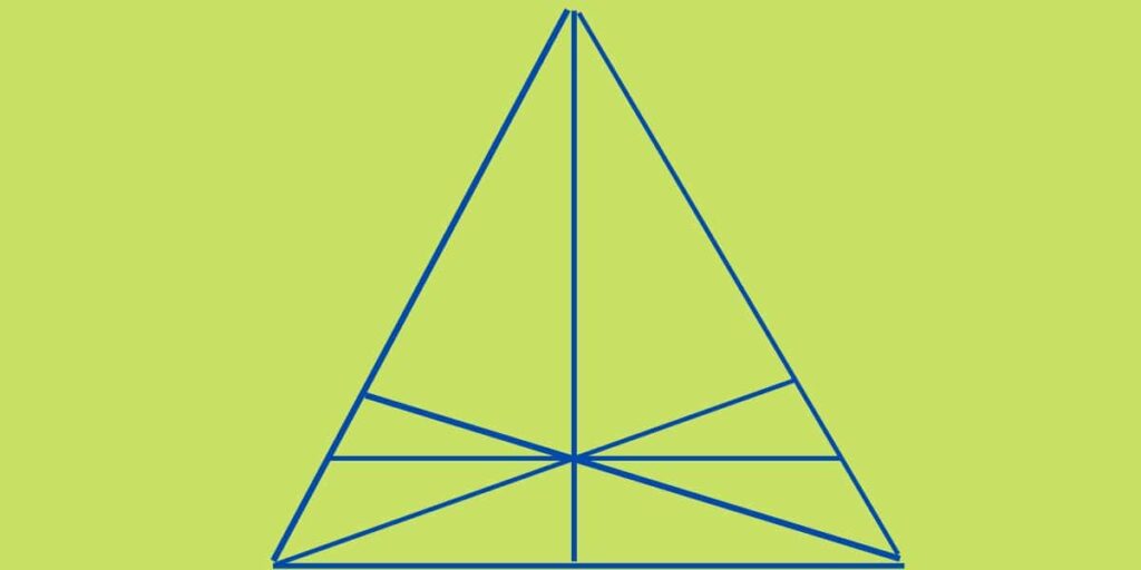 Visual test: Test your skills and detect how many triangles there are ...