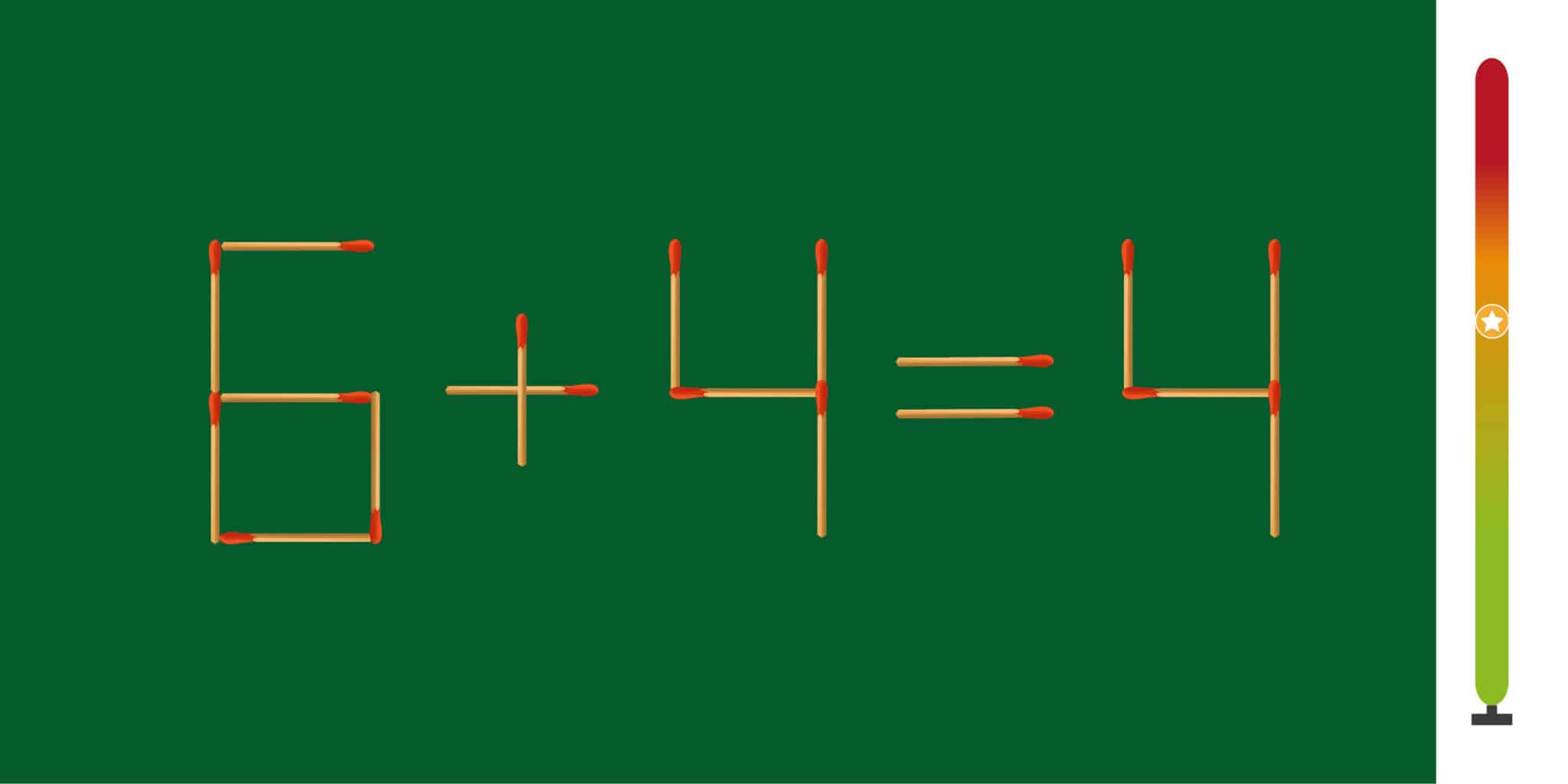 Math Puzzle: Test your IQ with this matchstick challenge - Solve it in ...