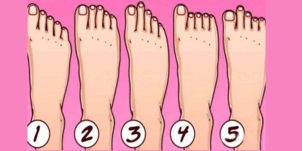 Personality test: What makes you special? Choose the foot that most ...