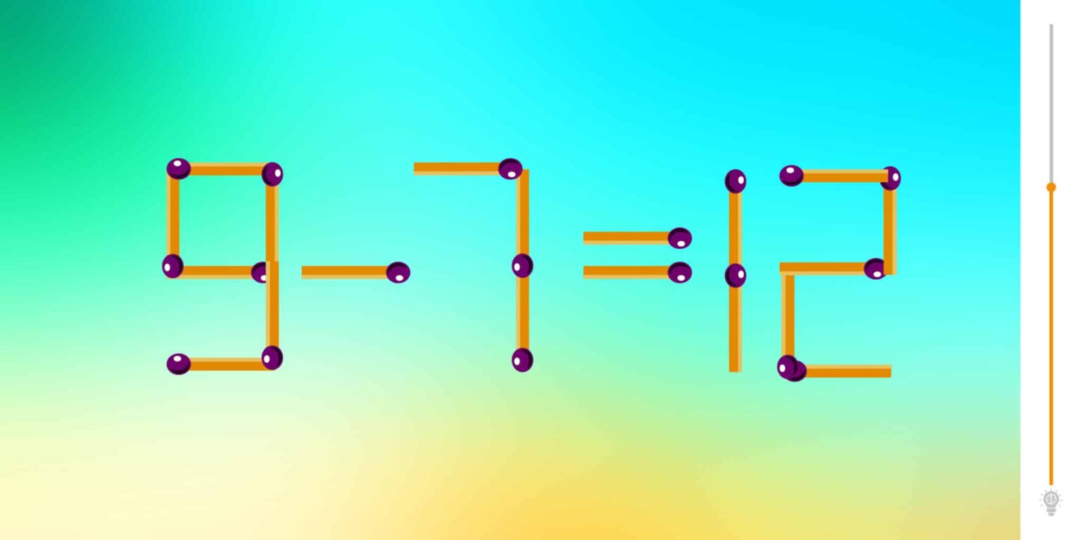 Brain teaser: Test your genius IQ by moving just 1 matchstick and see ...