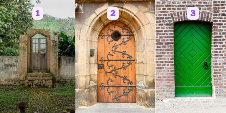 Personality test: Do you learn from your mistakes? The door you choose ...