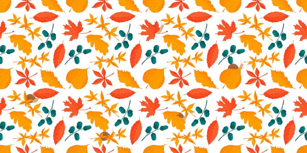 Spot the hidden snails among autumn leaves: a 25-seconds visual challenge!