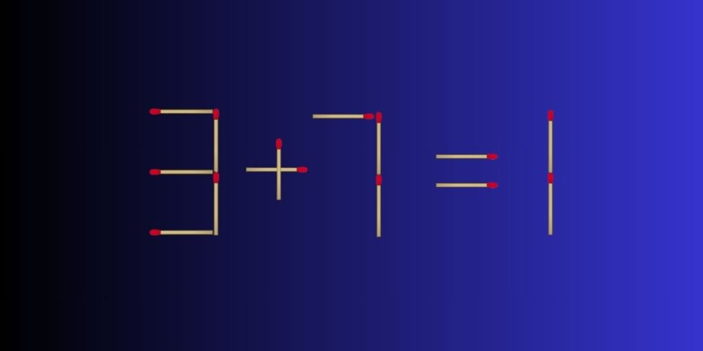 IQ test challenge: solve this math brain teaser with 3 matchstick moves ...