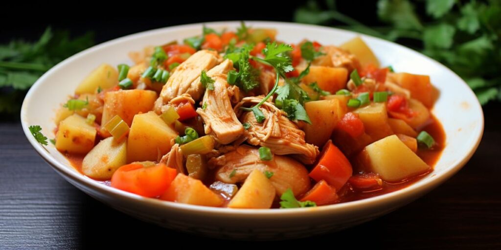 Cozy up with this hearty November chicken stew: a simple and budget ...