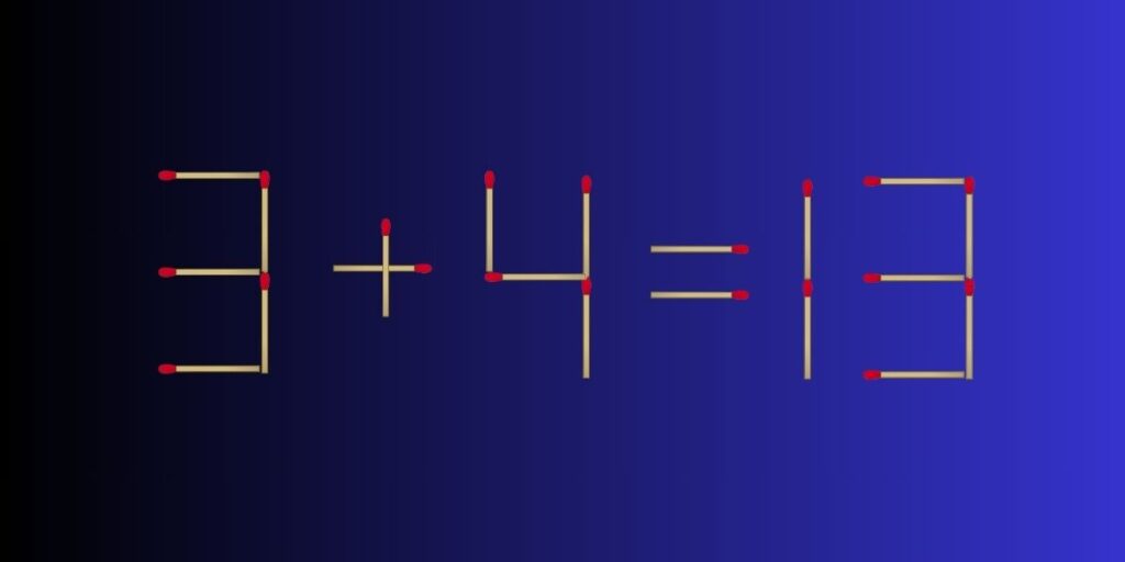 Brain teaser: Can you conquer the 3-matchstick challenge in just 25 ...