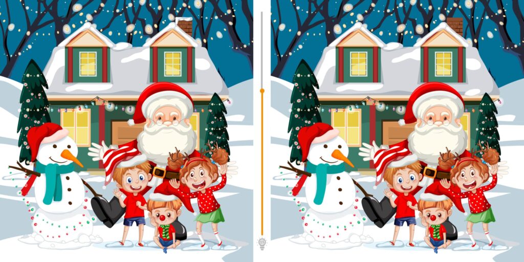 Find the 6 differences in less than 40 seconds!