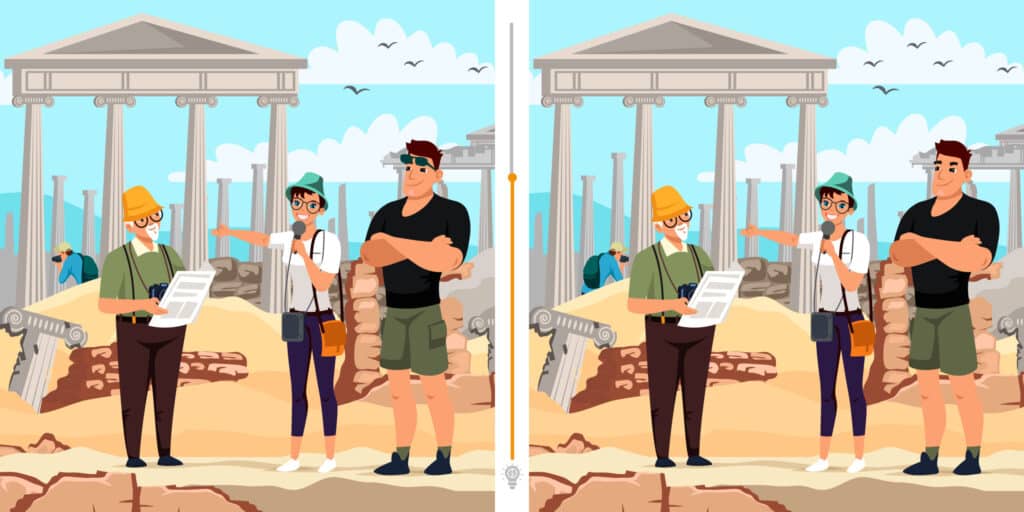 Find the 5 differences and take on the challenge in less than 30 seconds!