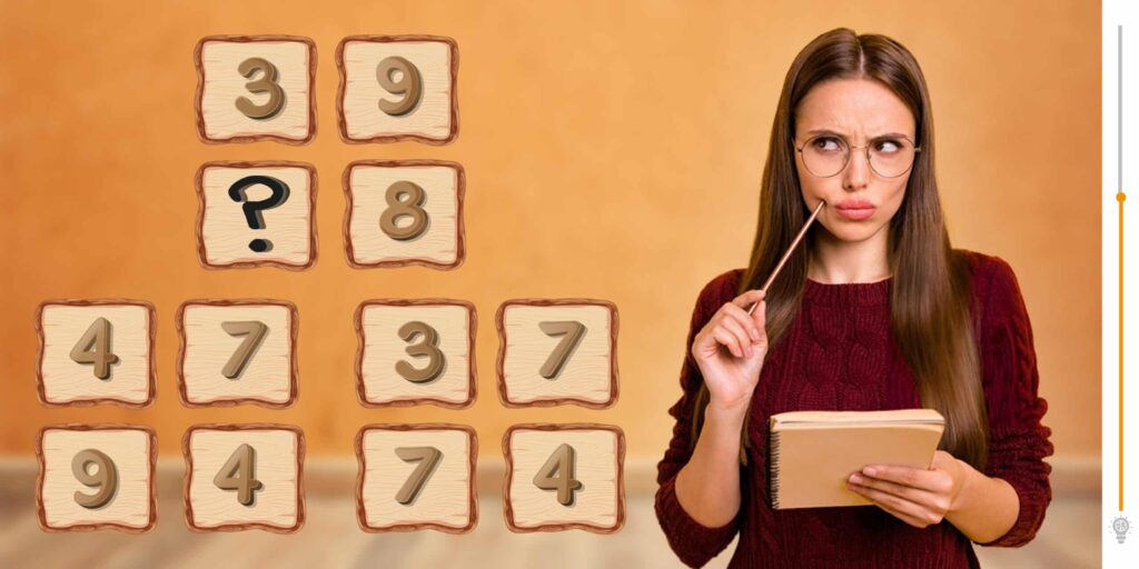 will you be able to find the unknown number replacing the question mark ...