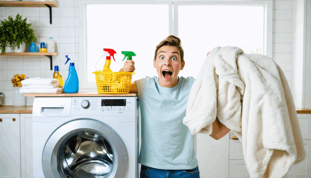 A simple trick to clean your duvet at home